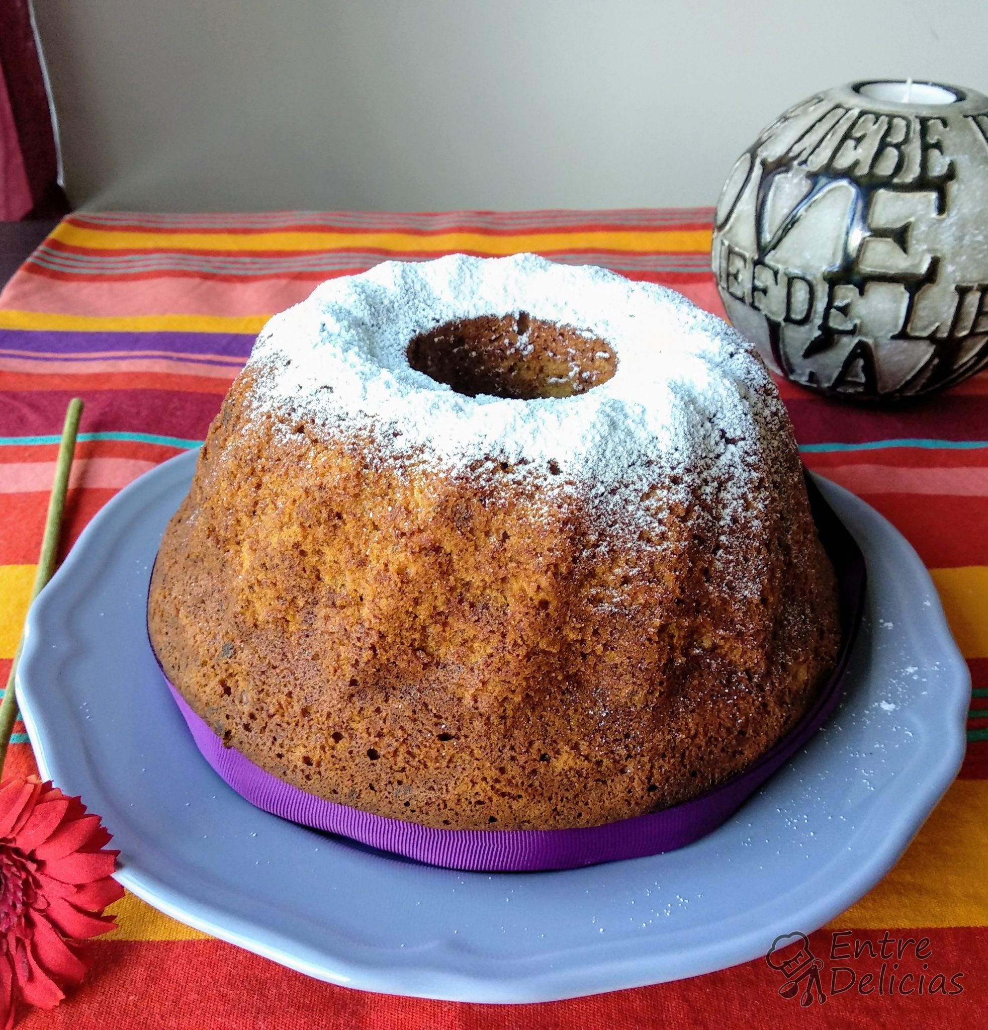 BUND CAKE DE PIÑA Y PLÁTANO Mambo - Entre Delicias