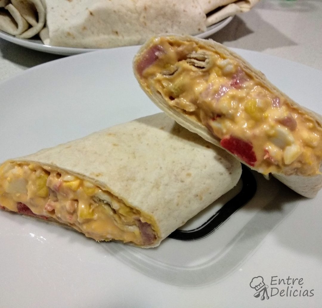 WRAPS FRÍOS RELLENO "BOCADELIA" Mambo - Entre Delicias