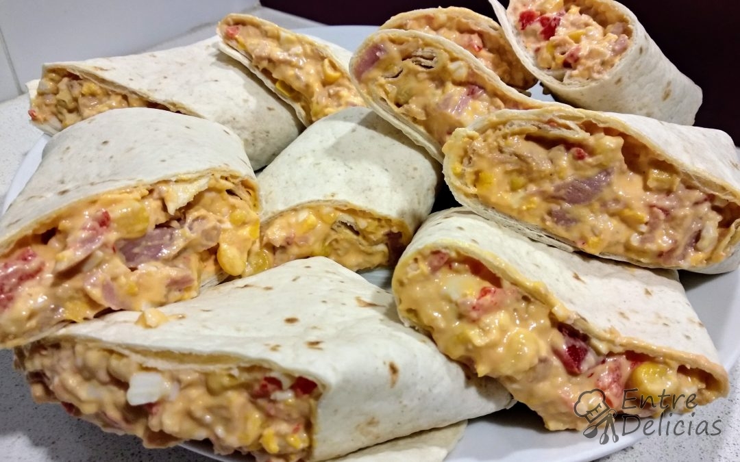 WRAPS FRÍOS RELLENO "BOCADELIA" Mambo - Entre Delicias