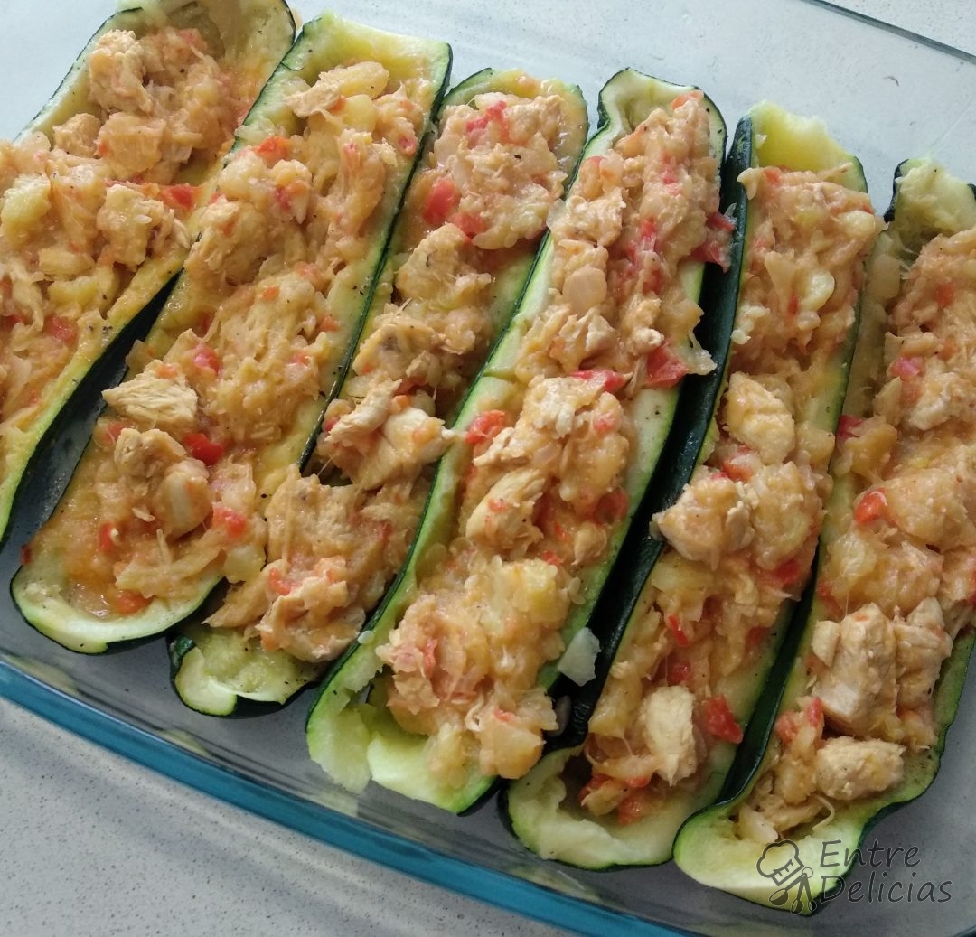 CALABACINES RELLENOS DE POLLO Mambo - Entre Delicias