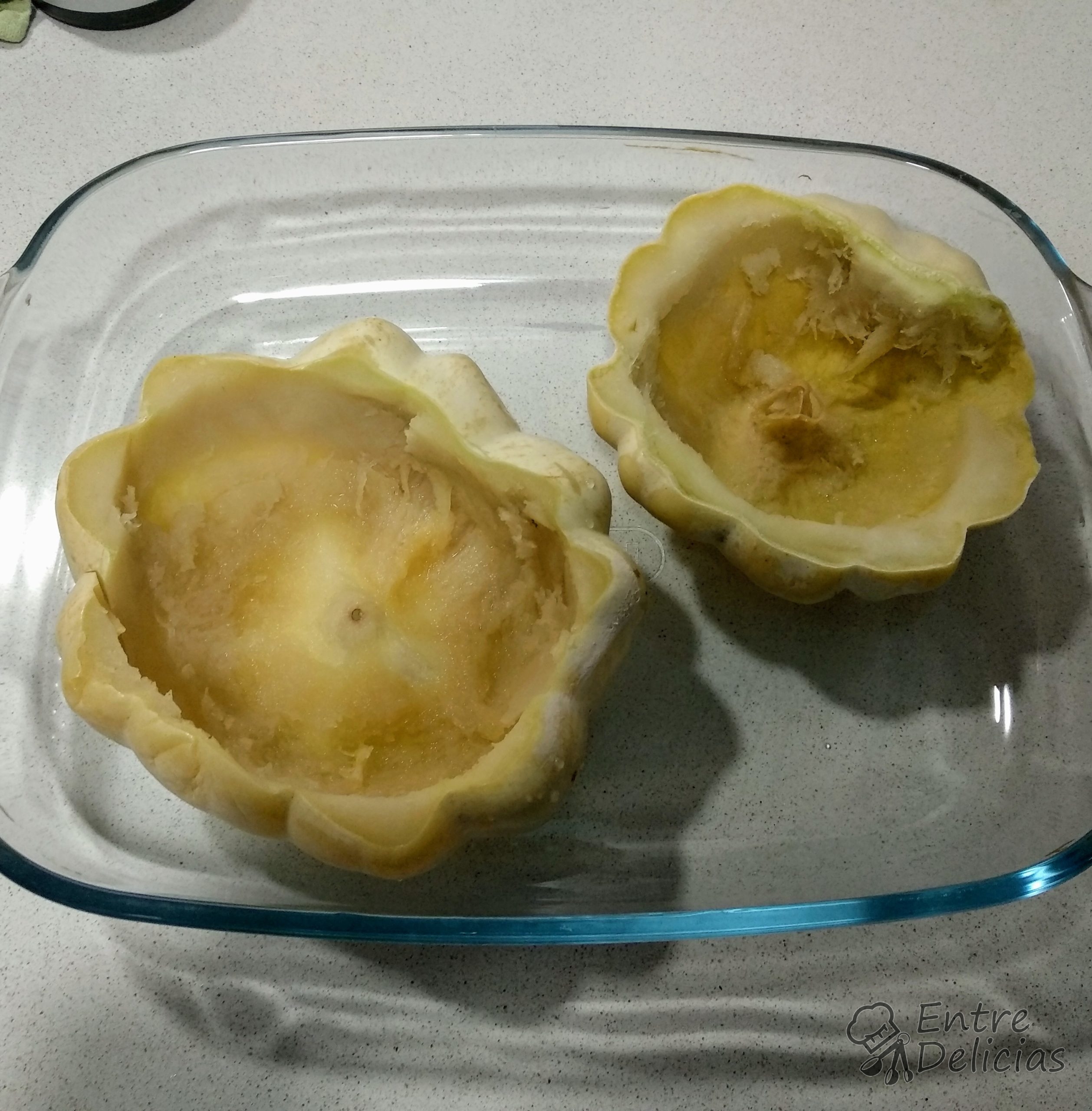 CALABAZA PATISSON O BONETERA RELLENA DE BOLOÑESA Mambo - Entre Delicias