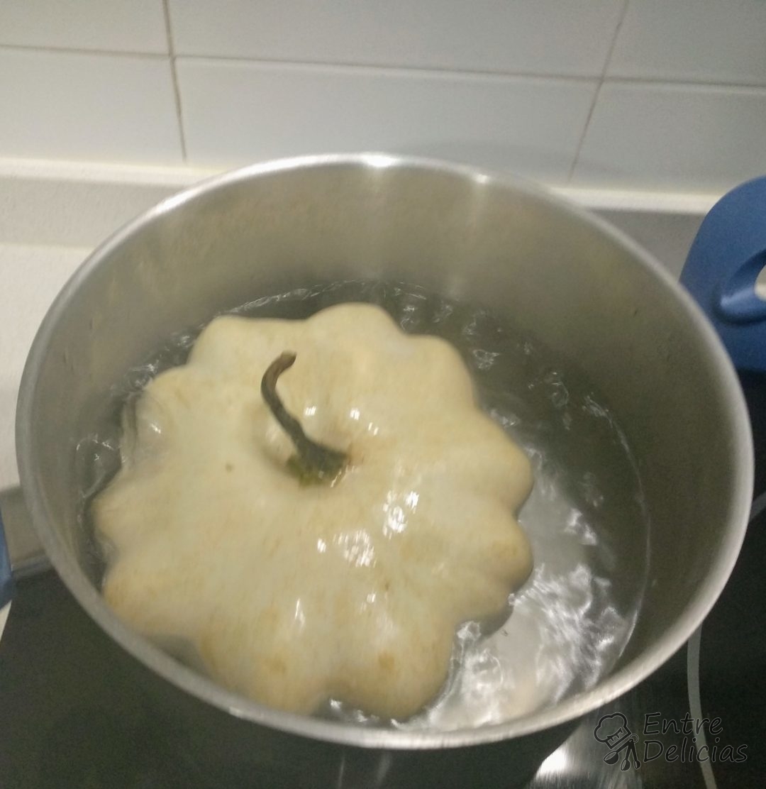 CALABAZA PATISSON O BONETERA RELLENA DE BOLOÑESA Mambo - Entre Delicias